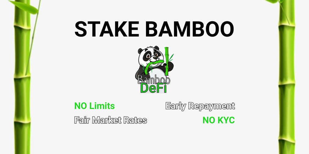 Stake BAMBOO Tokens to Get Passive Income