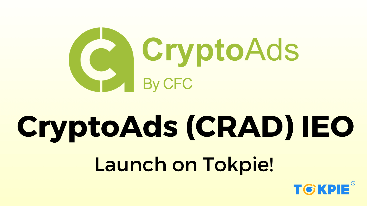 CryptoAds (CRAD) IEO - Tokpie Blog