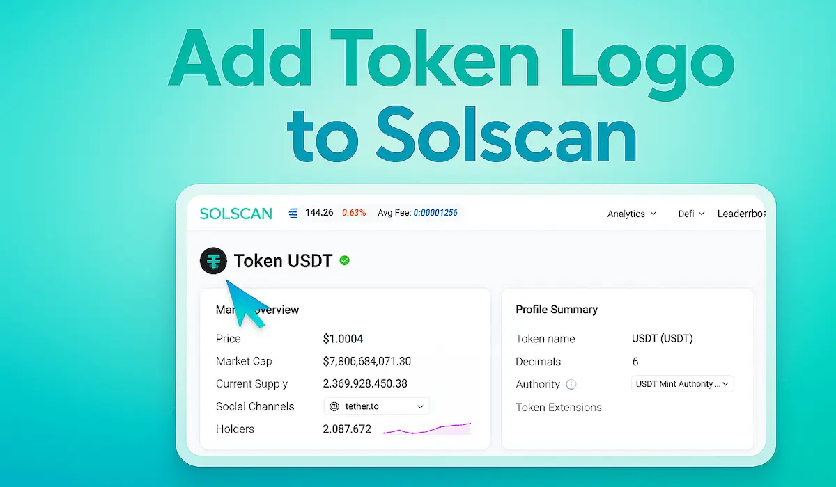 How to Add Token Logo to Solscan - Tokpie Blog